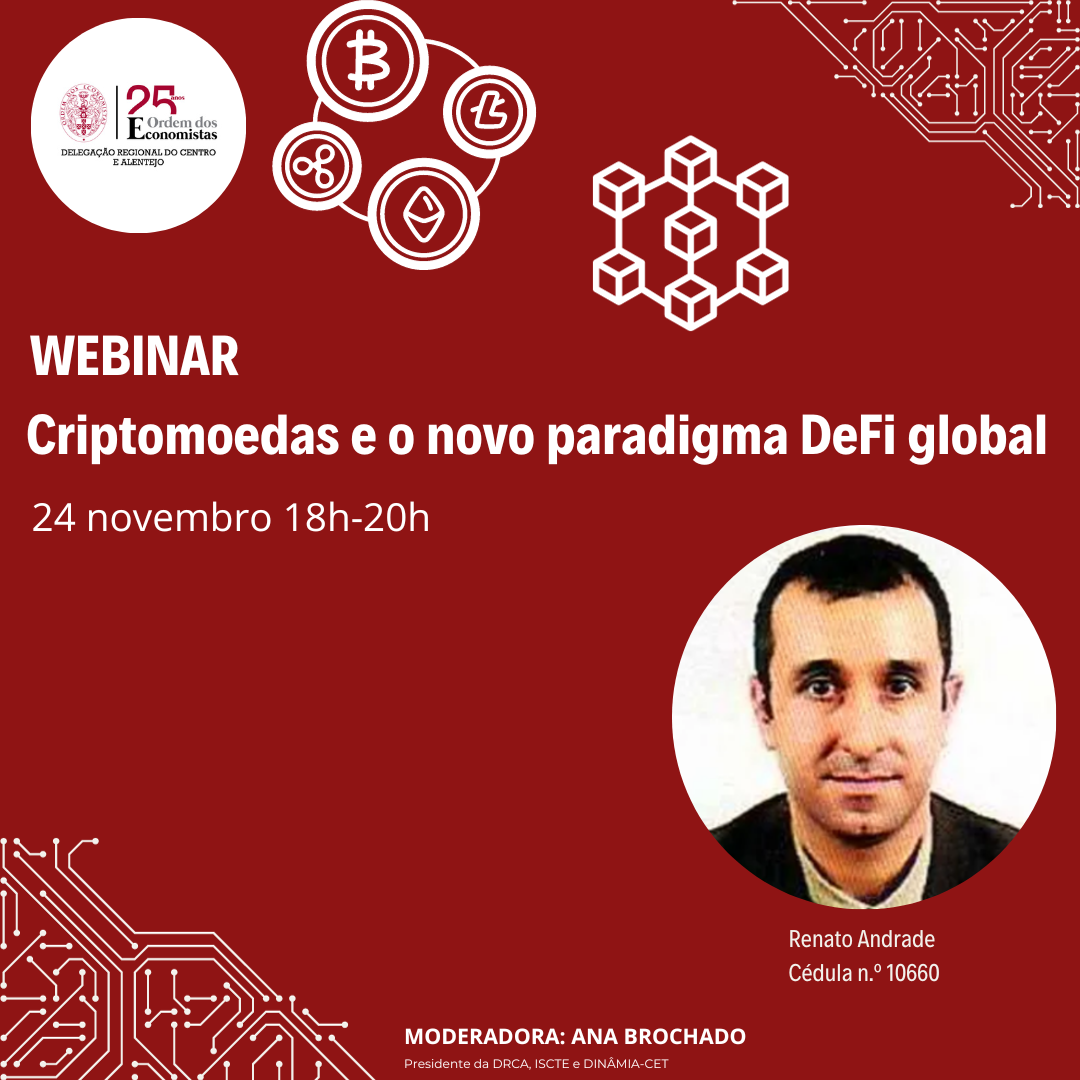 Ordem dos Economistas: Evento - DRCA - Webinar Criptomoedas e o novo ...