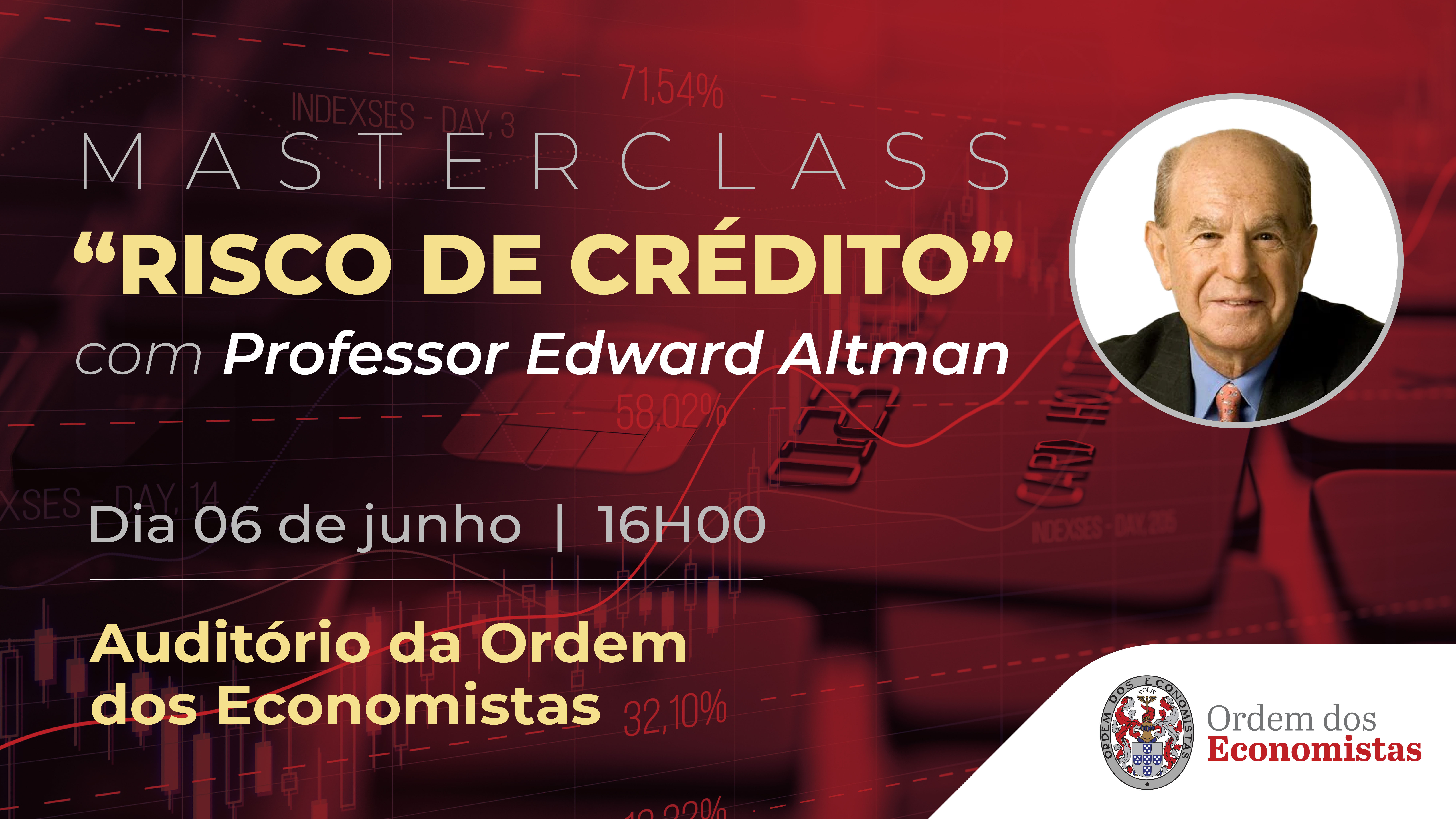 Ordem dos Economistas: Evento - Masterclass "Risco de Crédito", com o ...